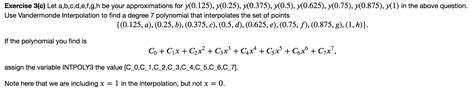 Exercise This Exercise Will Be Similar To Exercise Chegg