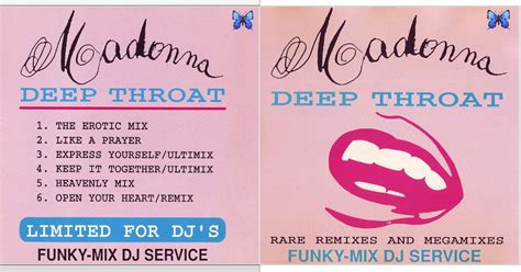 Ma Madonnatheque Madonna Deep Throat Bootleg 1996