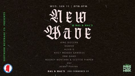 New Wave Hal And Mals Jackson Indie Music Week 2023 Downtown Jackson Partners