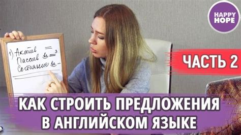 Как строить предложения в Английском 2 часть