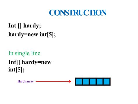 Arrays In Java Oopj Ppt