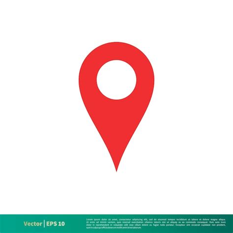 Premium Vector Pin Map Locator Icon Vector Logo Template Map Pointer Location Trendy Design