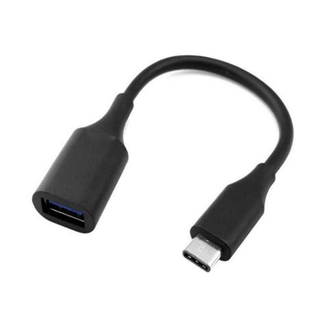 Type C OTG Cable Black/White (High Quality) | Tech4You Store