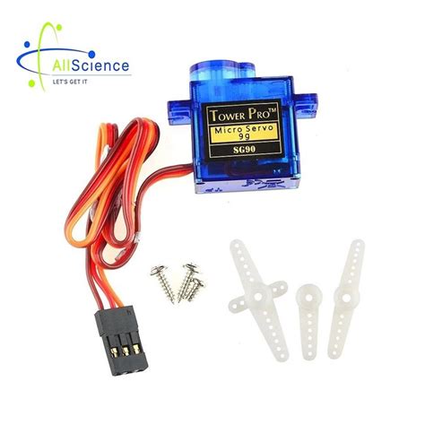 Arduino Tower Pro 9g SG90 Plastic Gear Micro Servo Motor With Parts Shopee Malaysia