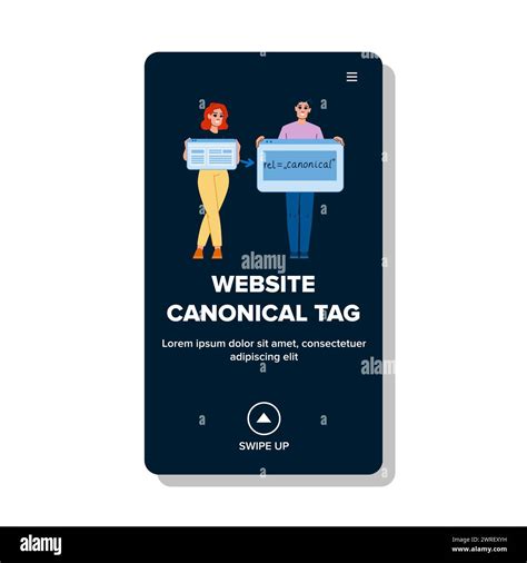 Coding Website Cannonica Tag Vector Stock Vector Image And Art Alamy