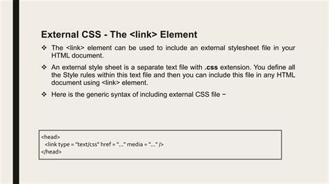 Css Inclusion PPT