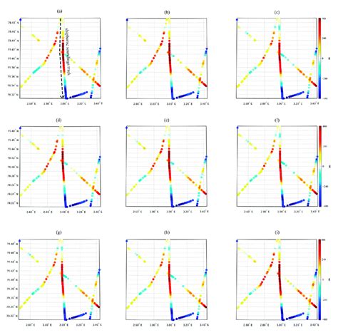 Misfits Between The Bathymetry Model Calculated From A Dtu15gra B