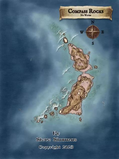 Compass Rocks Planet Archipelago Drivethrurpg