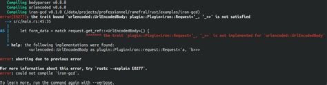 Doesnt Work With Rustc 140 · Issue 4 · Programmingrustexamples · Github