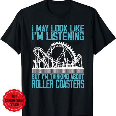 Roller Coaster Shirt Etsy