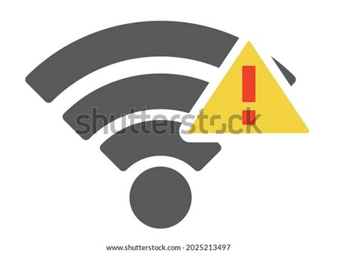 This Illustration Wifi Connection Error Stock Vector Royalty Free 2025213497 Shutterstock