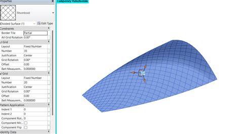 Surface Grid Formed By Equilateral Diamonds Autodesk Community