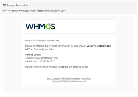 Server Monitoring For Whmcs Whmcs Marketplace