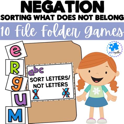 What Does Not Belong In Categories File Folder Games By Autogether