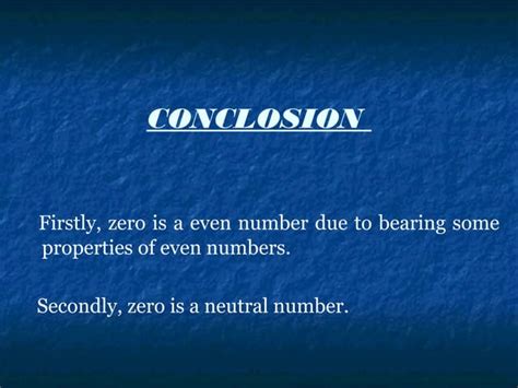 Zero Is Even Or Odd Zero Is Positive Or Negative Ppt