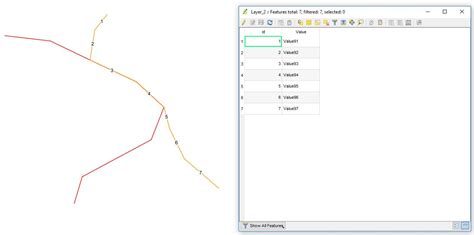 Merging Lines With And With No Overlaps In Qgis Geographic