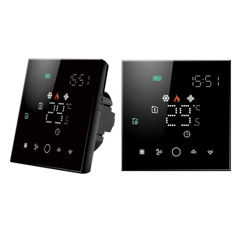 Digital Rs485 Modbus Fcu Fan Coil Unit Temperature Controller Room Thermostat