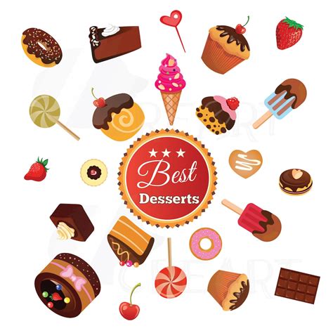 Desserts Clipart Collection Delicious Cakes Clipart Cupcakes Clipart