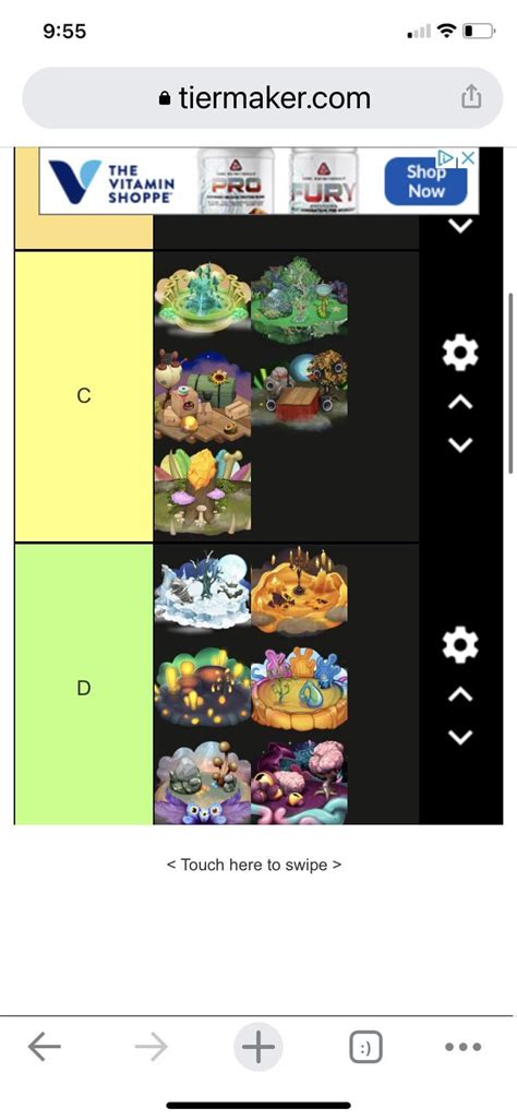 The correct island tier list : r/MySingingMonsters