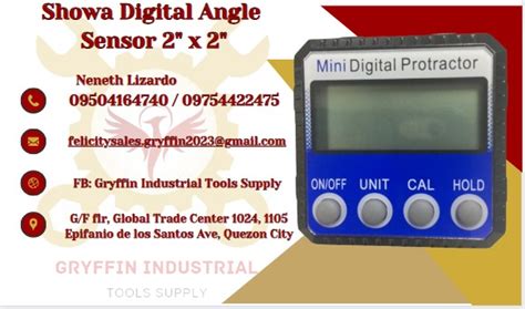 DIGITAL ANGLE SENSOR 2 X 2 Commercial Industrial Industrial Equipment On Carousell