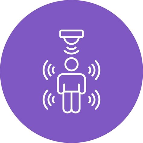 Premium Vector Motion Sensor Icon