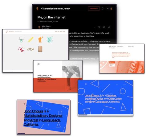 Newsletterdesign Portfoliosite Substack John Choura Jr