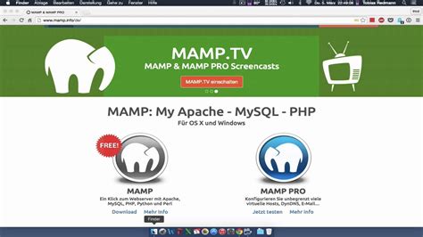 Webserver Und Mysql Datenbank Auf Mac Os X Installieren Youtube