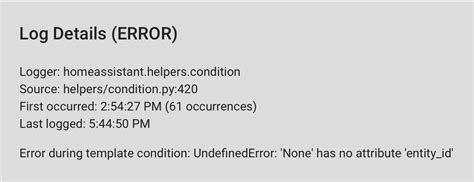 Why Does This Error Appear On The Triggerentityid Even When It Triggers On That Entity