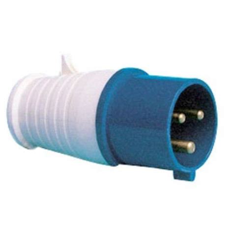 Вилка 013 2P+PE (16А/220В) IP44 - купить в магазине Корона