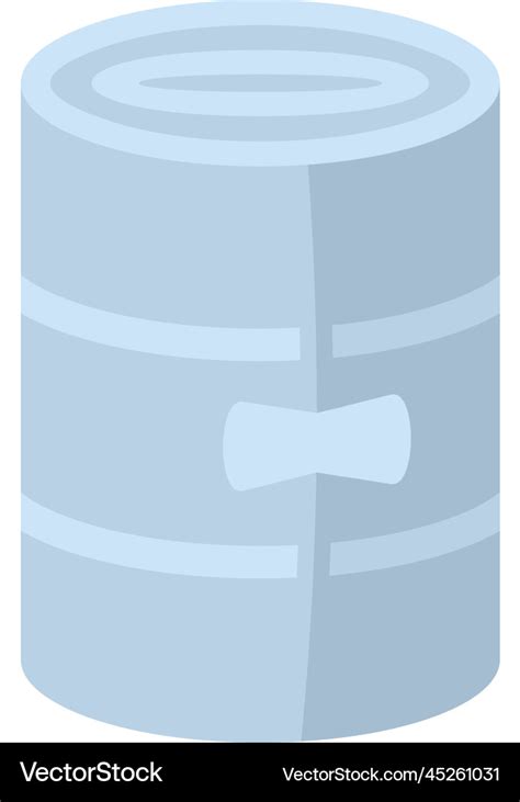 Elastic Bandage Icon Flat Medical Aid Royalty Free Vector