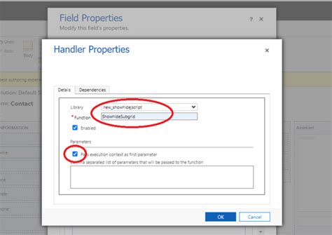 Show And Hide Subgrid Based On Field Value Using Javascript In Ms
