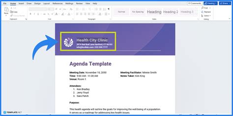 how to make create an agenda in microsoft word [templates examples] 2023