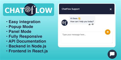 Chatflow Chatgpt Web Ui Built In Reactjs By Visiansystems Codester