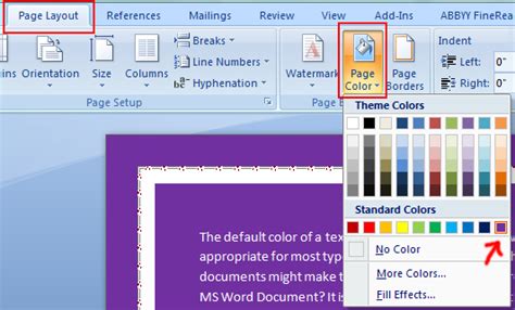Change The Page Color In Word PlainTips Com ALT