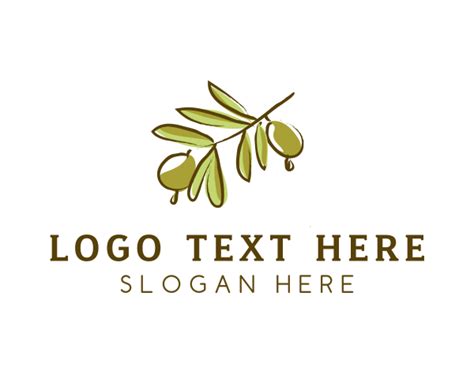 Olive Leaf Logos Create An Olive Leaf Logo