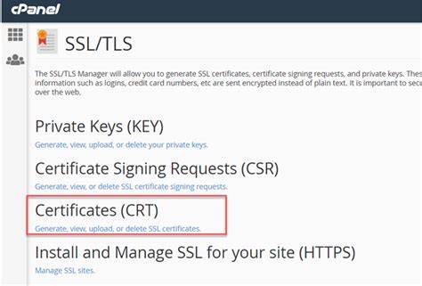 How To Install SSL Certificates In Cpanel IPSERVERONE