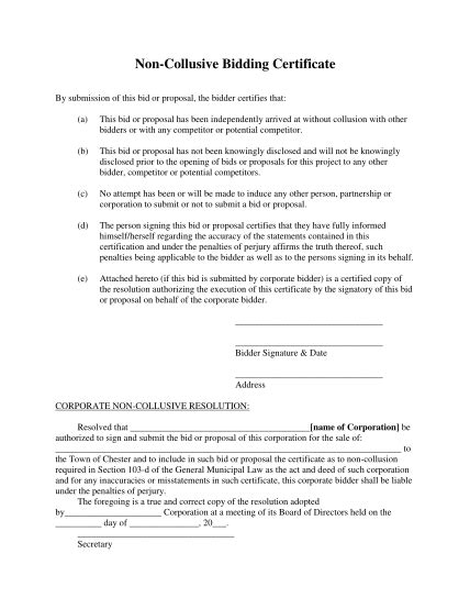 82 Non Collusion Affidavit Sample Page 4 Free To Edit Download