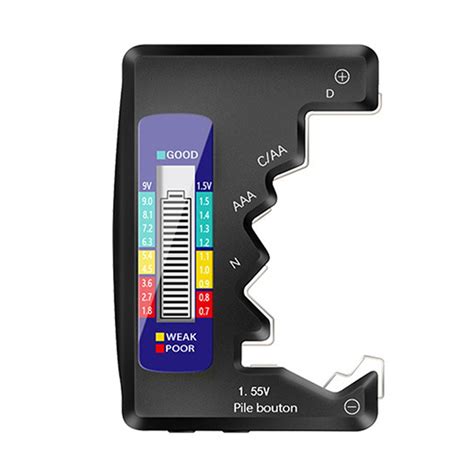 Btoer Battery Tester Battery Power Detector Digital Display Battery