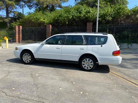 New Car Added To The Fleet White 1995 Toyota Camry Wagon Le V6