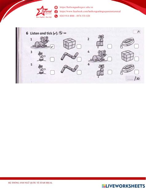Summative Test 5 Activity Live Worksheets