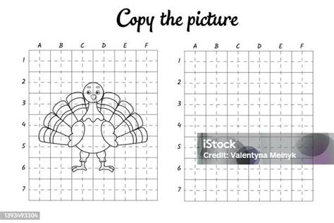 그림을 복사합니다 그리드로 그립니다 아이들을위한 색칠 공부 책 페이지 필기 연습 그리기 기술 훈련 인쇄 가능한 워크시트 를 개발하는 교육 활동 페이지입니다 귀여운 만화 벡터