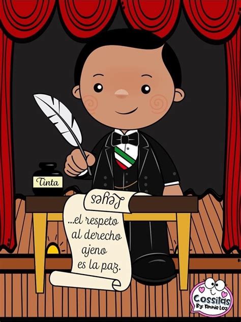 Benito Juarez Caricatura