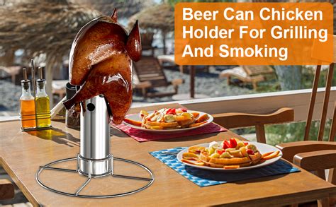 Bbq Future Beer Can Chicken Holder For Charbroil Turkey