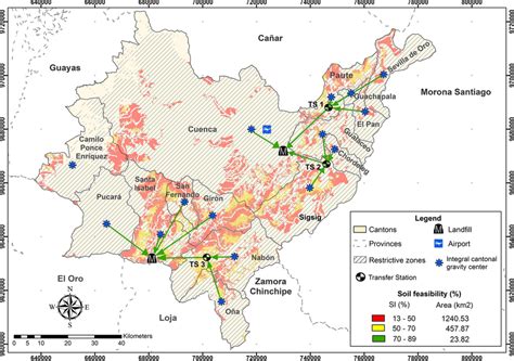 Result Of The Application Of The Gis Mcda Methodology Download