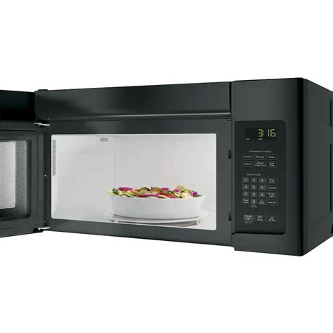 Ge 16 Cu Ft Over The Range Microwave With Convenience Cooking