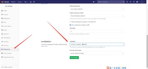 Gitlab设置为中文 Rfaa 博客园