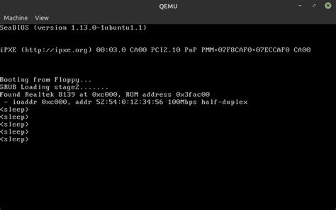 Phantomos Wont Boot On Linux Qemu · Issue 633 · Dzavalishin