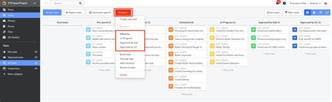 custom task statuses knowledge base
