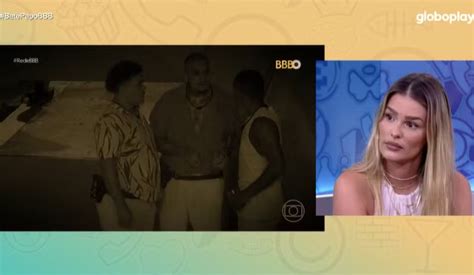 BBB: Yasmin reage ao VAR de comentário de Davi e de Rodriguinho