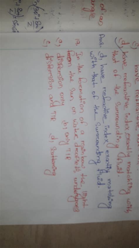 D Have Refractive Index Exactly Matching With That Of The Surrounding Fl